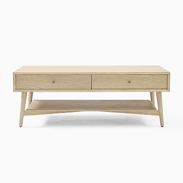 Mid-Century Storage Coffee Table | Modern Living Room Furniture | West Elm