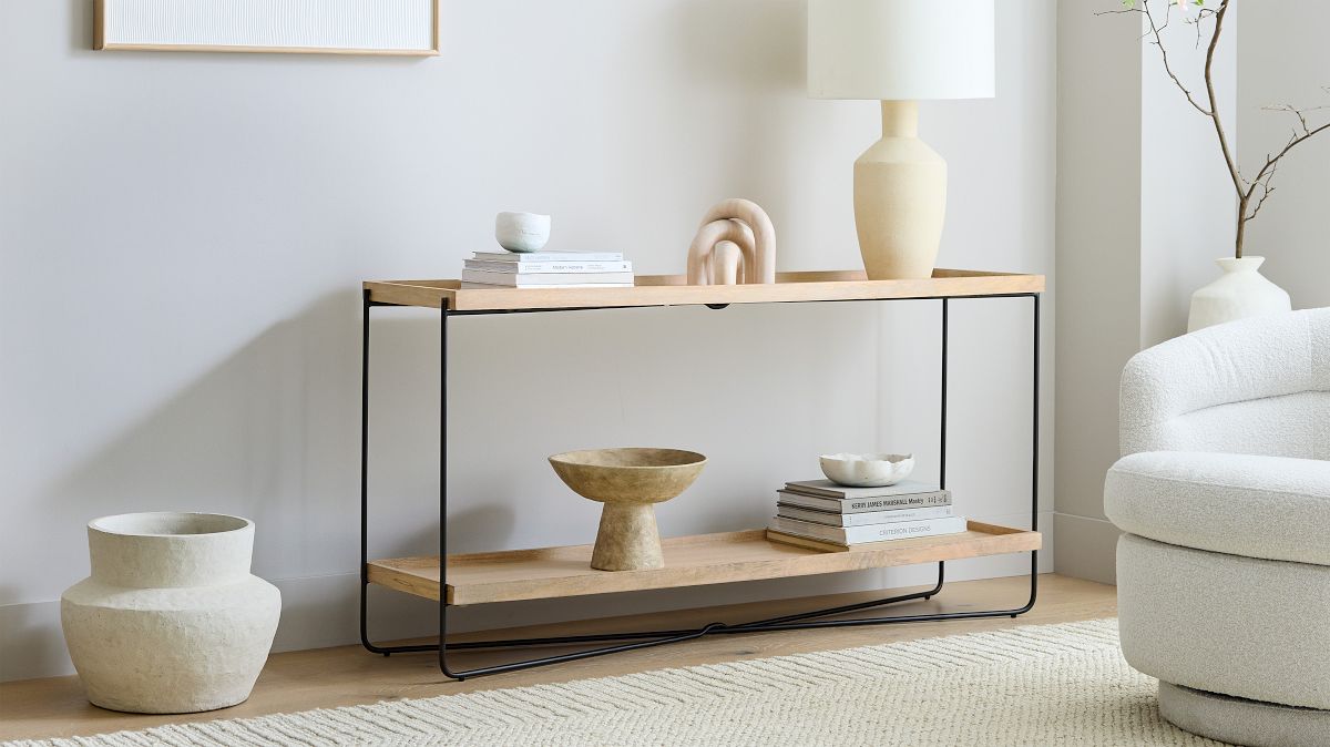 Willow Console Table (42"–60") | West Elm
