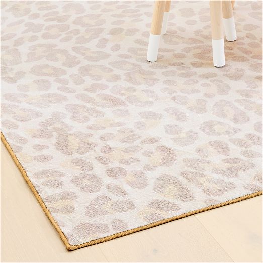 Funky Cheetah Machine Washable Rug | West Elm