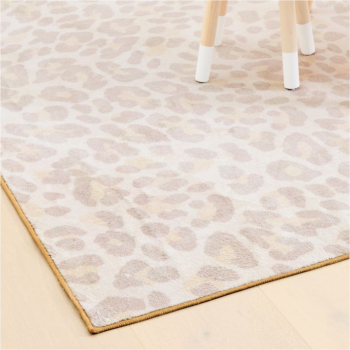 Funky Cheetah Machine Washable Rug | West Elm