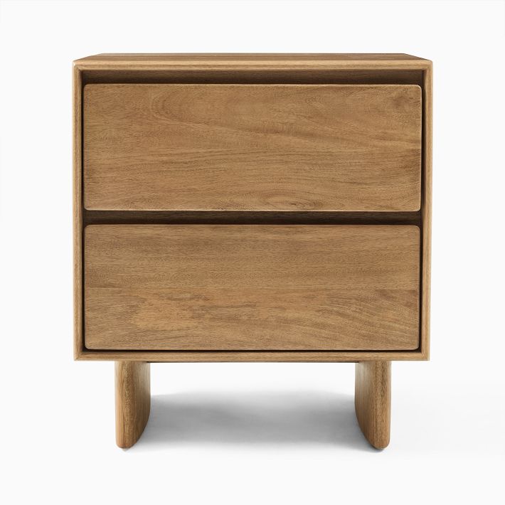 Anton Solid Wood Closed Nightstand (16"–36") | West Elm
