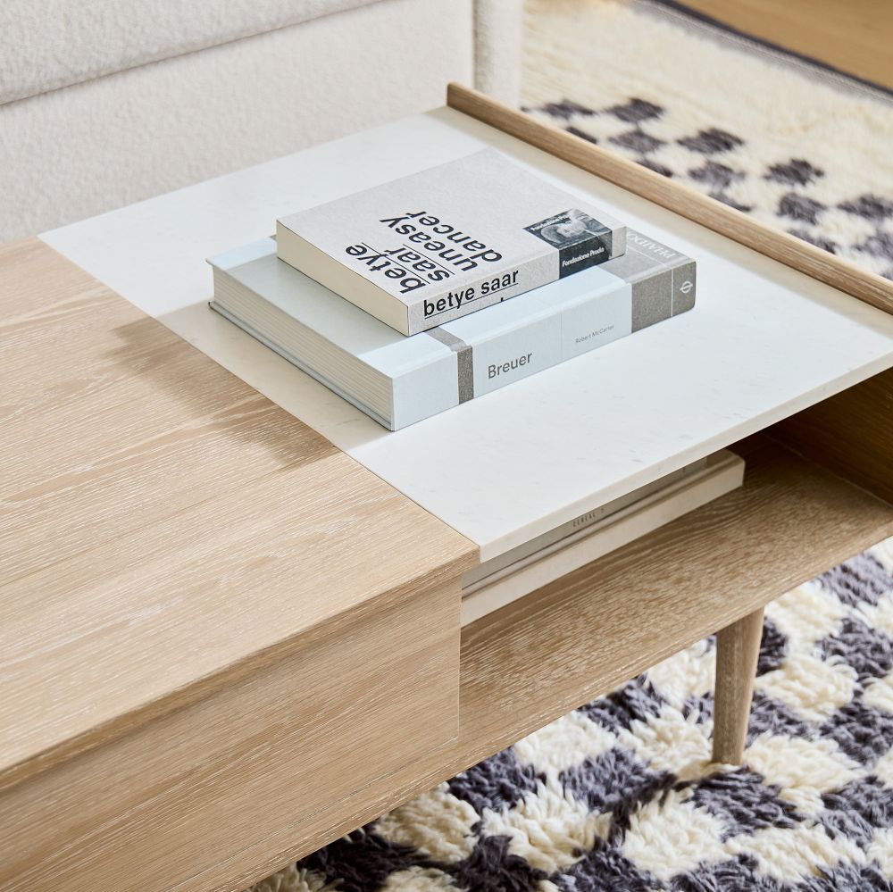 Mid-Century Pop-Up Coffee Table | Modern Living Room Furniture | West Elm