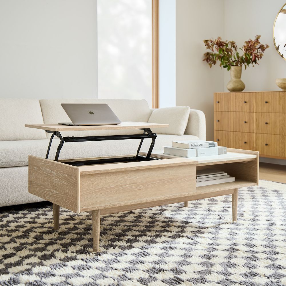 Mid-Century Pop-Up Coffee Table | Modern Living Room Furniture | West Elm