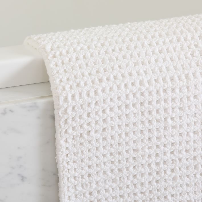 Plush Waffle Bath Mat | West Elm