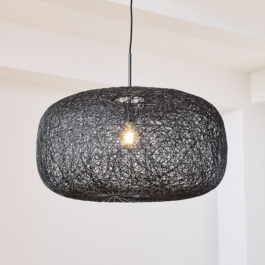 Open Weave Pendant Light (29.5") | West Elm