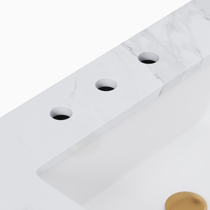 Streamline Marble Single Bathroom Vanity (31.5") | West Elm