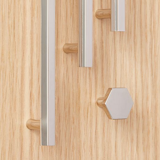 Alden Hexagon Hardware | West Elm
