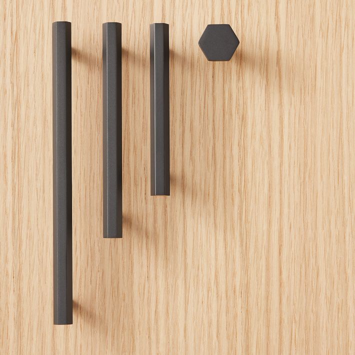 Alden Hexagon Hardware | West Elm