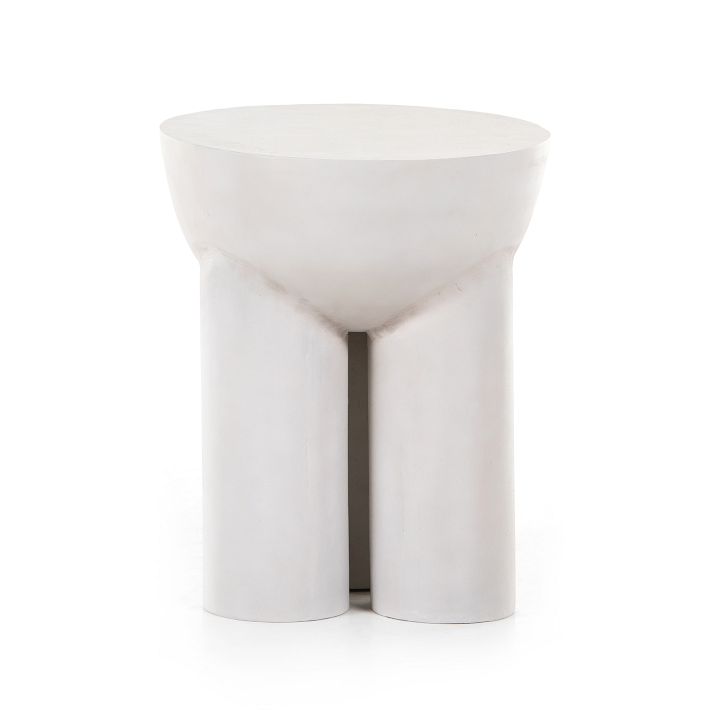 Oversized Columns Side Table | West Elm
