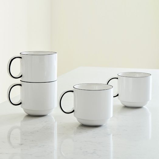 Utility Stoneware Mug Sets | West Elm