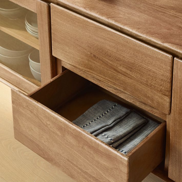 Anton Glass Buffet (60") | West Elm