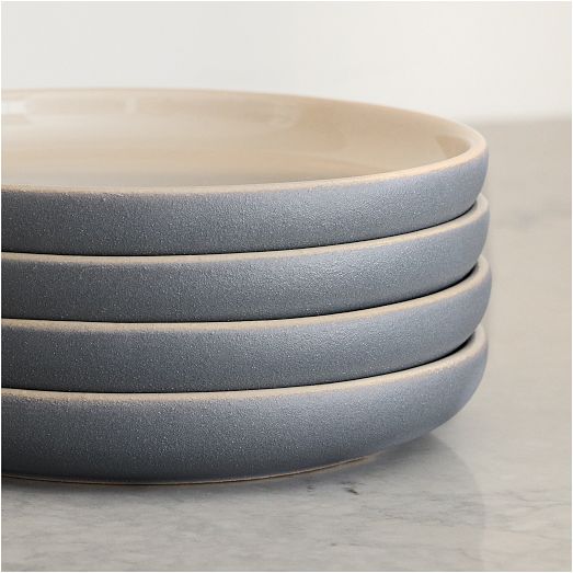 Kaloh Stoneware Appetizer Plate Sets | West Elm