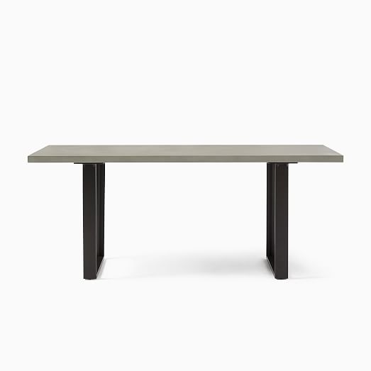 Tompkins Industrial Dining Table (74", 94") | West Elm