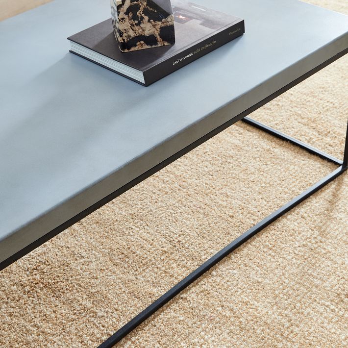 Patrick Cain Designs Oakland Concrete Coffee Table | West Elm