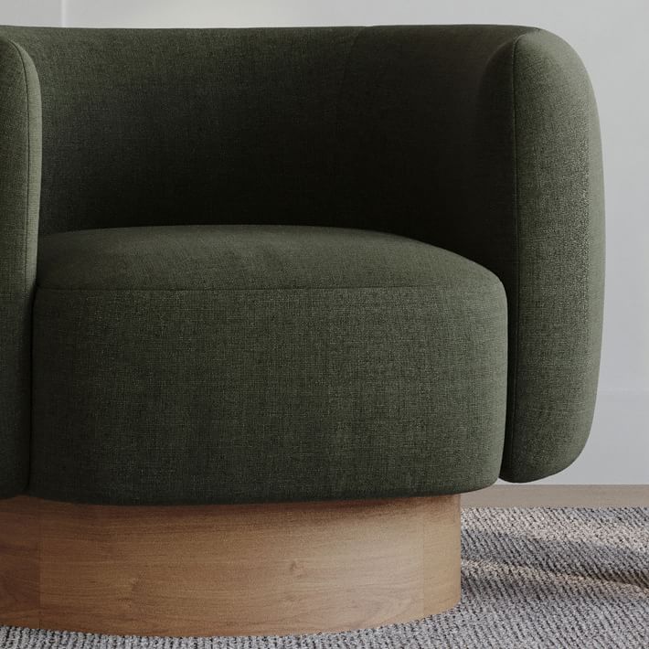 Platform Base Swivel Chair | West Elm