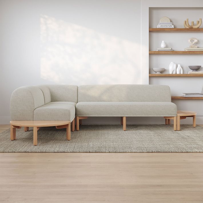 Platform Modular Sectional & Table | West Elm