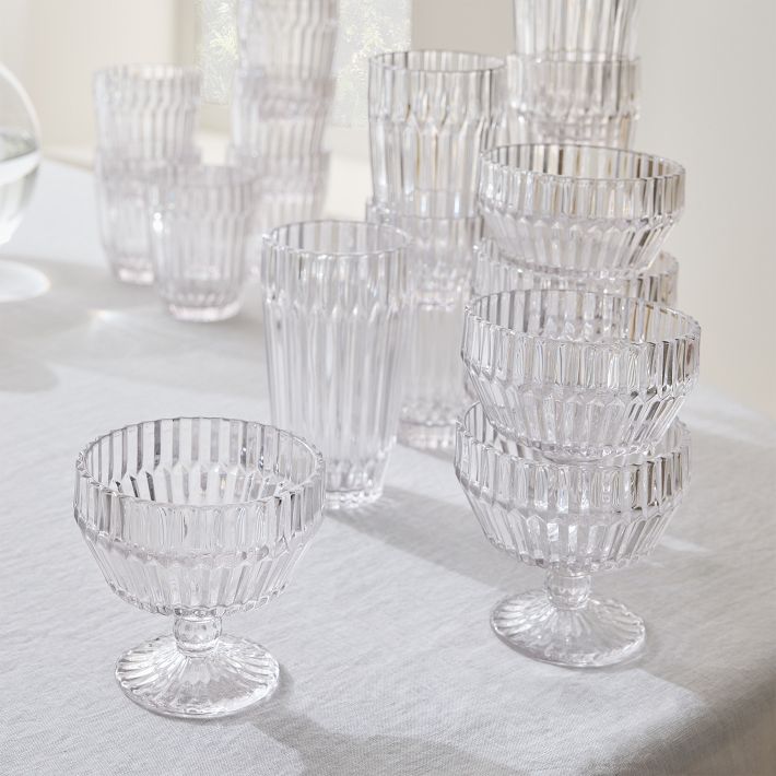 Archie Glass Dinnerware Collection | West Elm