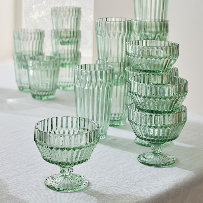 Archie Glass Dinnerware Collection | West Elm