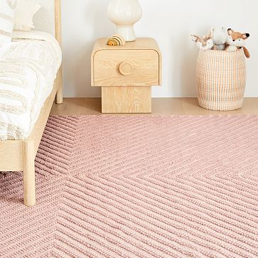 Kids Chevron Knot Rug | West Elm