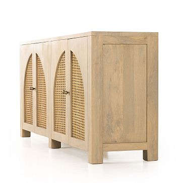Cane Arches Buffet (78") | West Elm