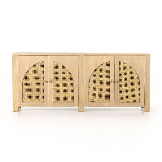 Cane Arches Buffet (78") | West Elm