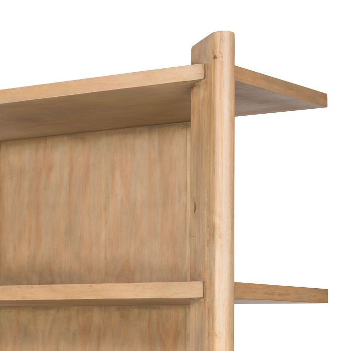 Solid Wood Intersecting Bookcase (62") | West Elm