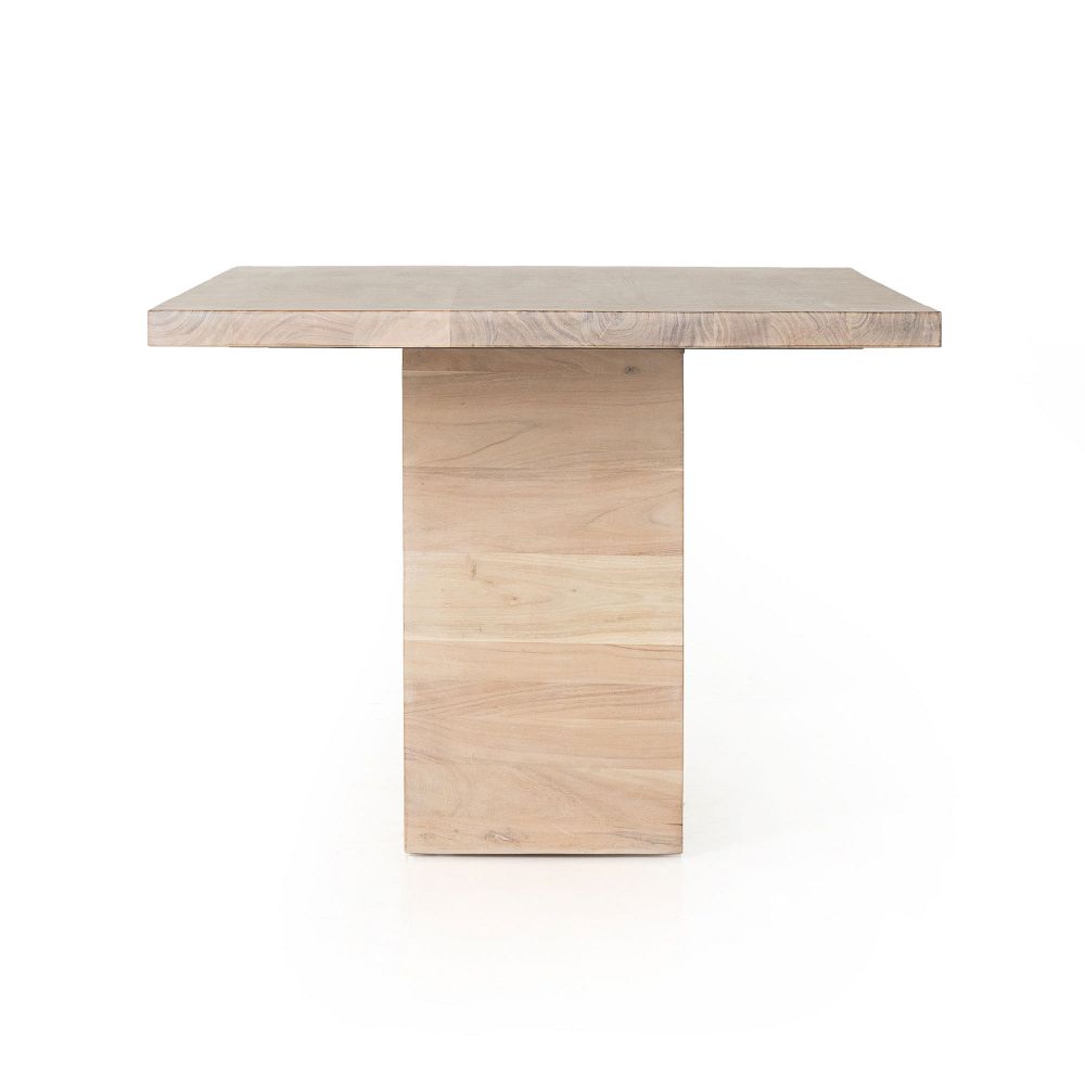 Block Base Rectangular Dining Table (82") | West Elm