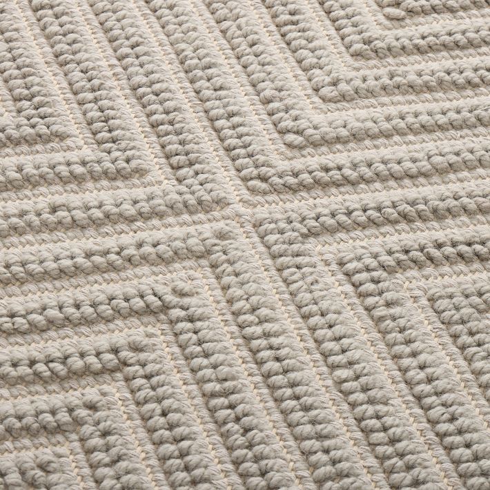 Kids Chevron Knot Rug | West Elm