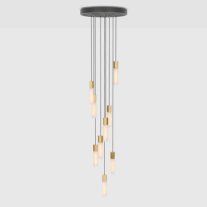 Tala Basalt 9-Light Pendant | West Elm