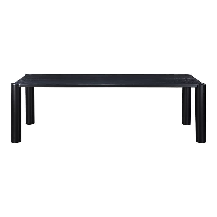 Column Legs Dining Table (76"–96") | West Elm