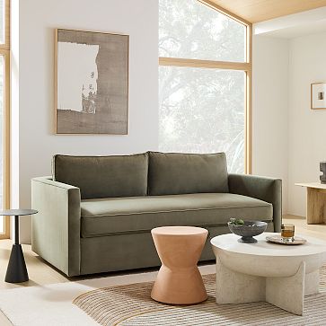 Monti Lava Stone Coffee Table | Modern Living Room Furniture | West Elm