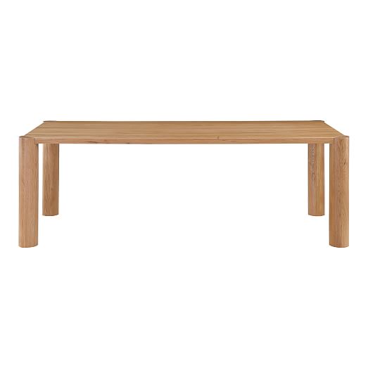 Column Legs Dining Table (76"–96") | West Elm