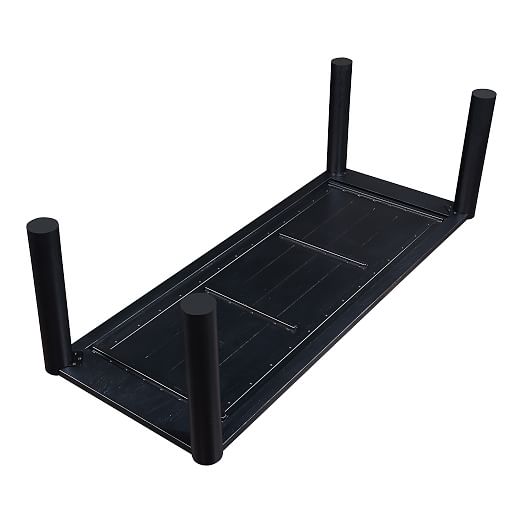 Column Legs Dining Table (76"–96") | West Elm