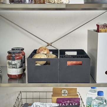 Yamazaki Tower Mesh Stackable Vegetable Stocker | West Elm