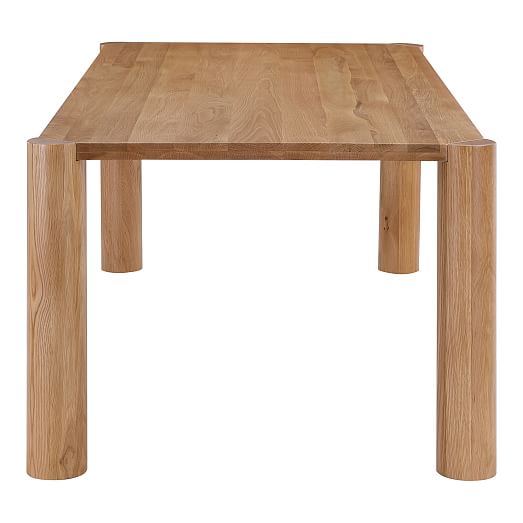 Column Legs Dining Table (76"–96") | West Elm