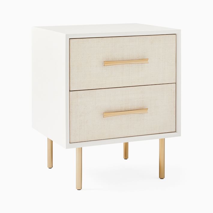 Margot Raffia Nightstand (20.5") | West Elm
