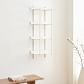 Floating Lines Metal Wall Shelf - 3-Tiered | West Elm