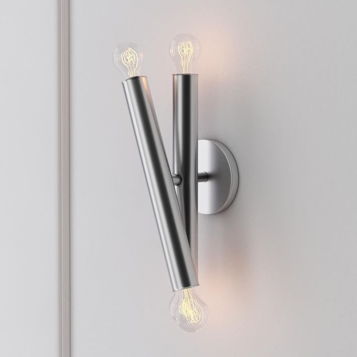 Trace Double Sconce | West Elm