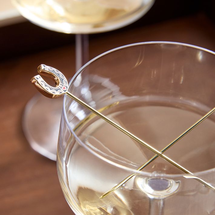 Love & Victory Cocktail Picks (Set of 4) | West Elm