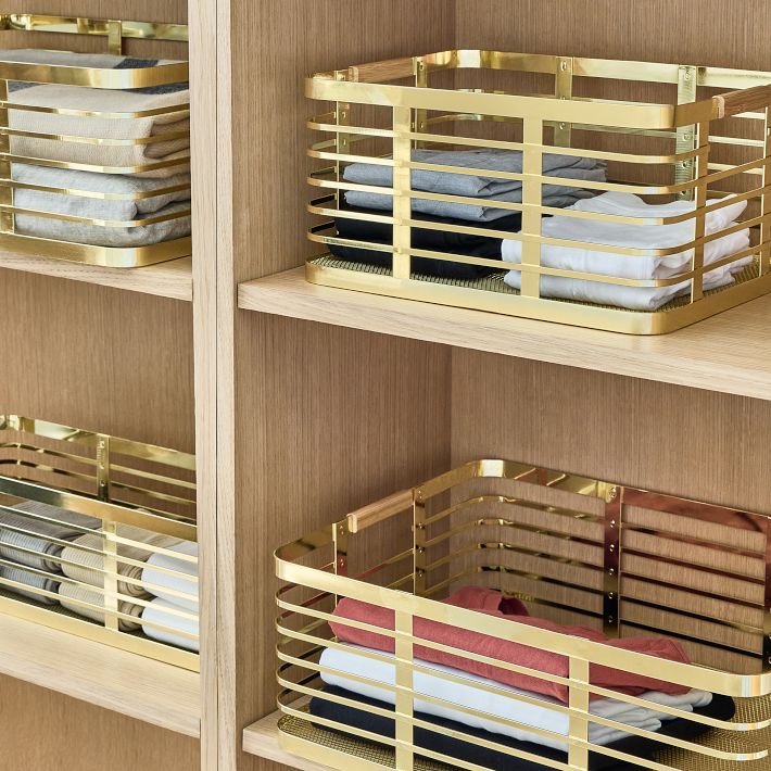 mDesign Metal Baskets | West Elm