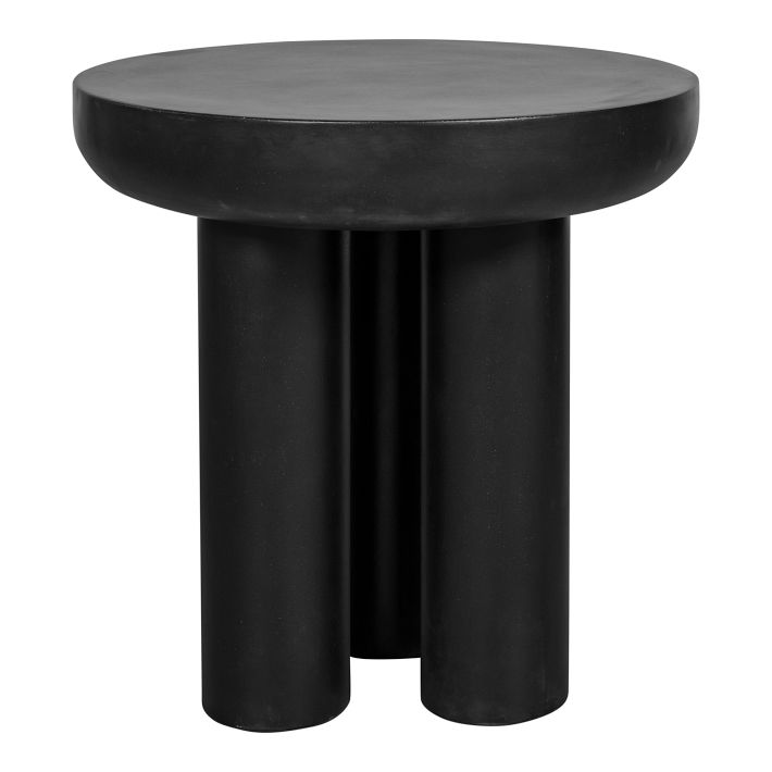 Contemporary Concrete Side Table (20") | West Elm