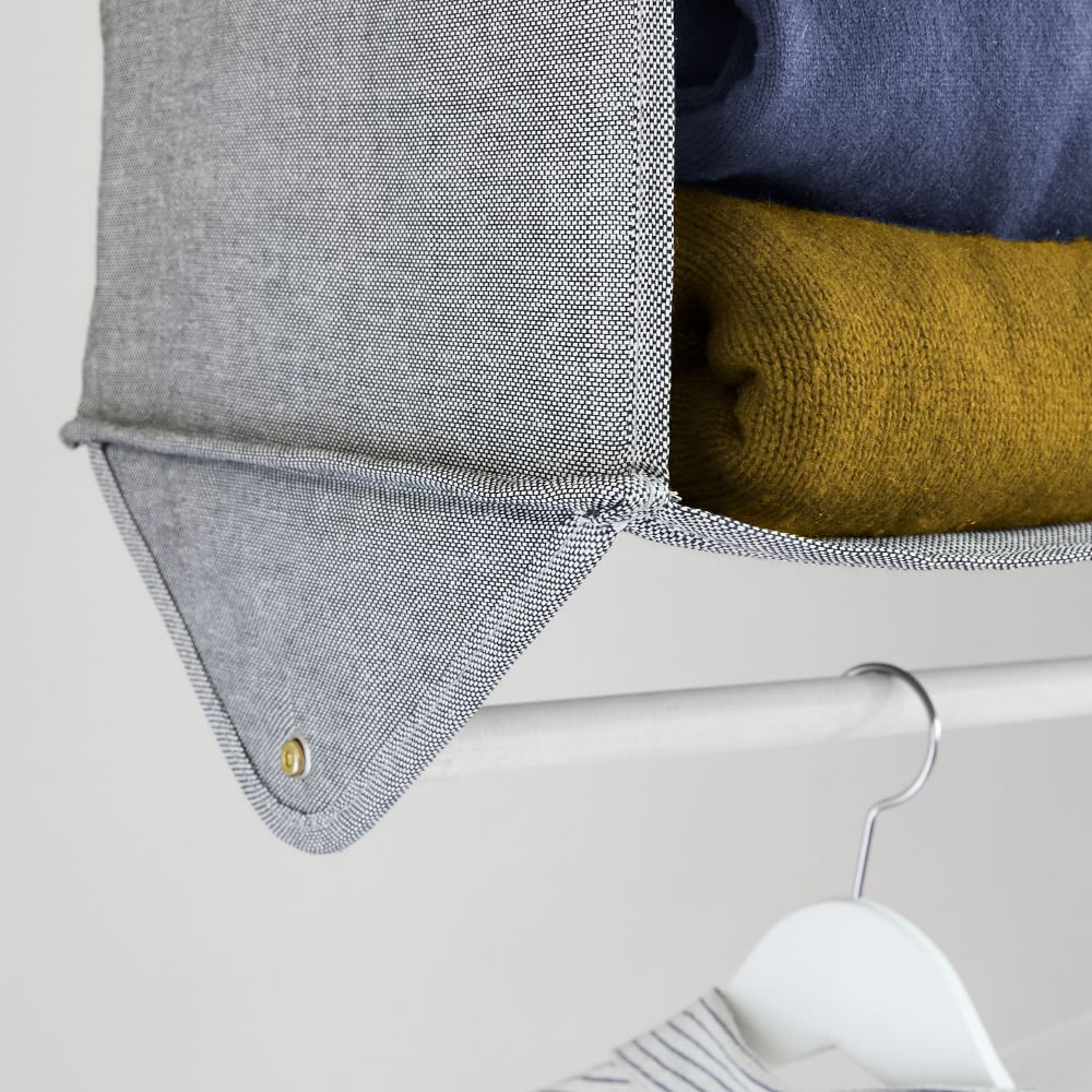 Soft Closet Storage - Hanging Closet Organizer | West Elm