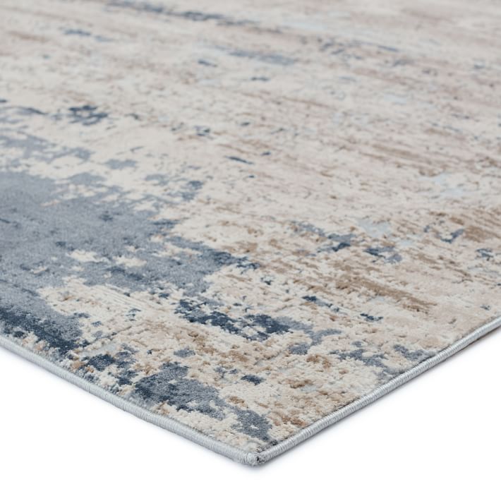 Ronan Abstract Landscape Rug | West Elm