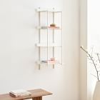 Floating Lines Metal Wall Shelf - 3-Tiered | West Elm