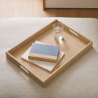 Woven Linen Tray | West Elm