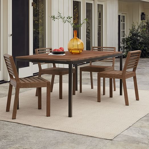 Rope Herringbone Outdoor Rug | West Elm