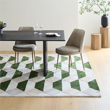 Faceted Tile Rug | West Elm