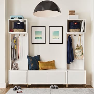 Nolan Entryway Bench (42"–62") | West Elm