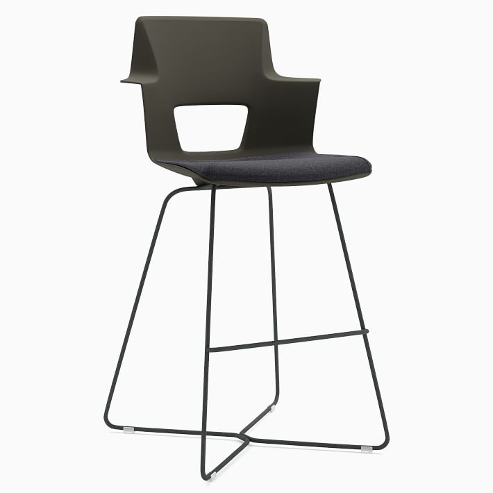 Steelcase Shortcut X Base Stool | West Elm