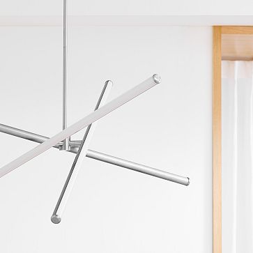 Light Rods LED Chandelier (38"–55") | West Elm